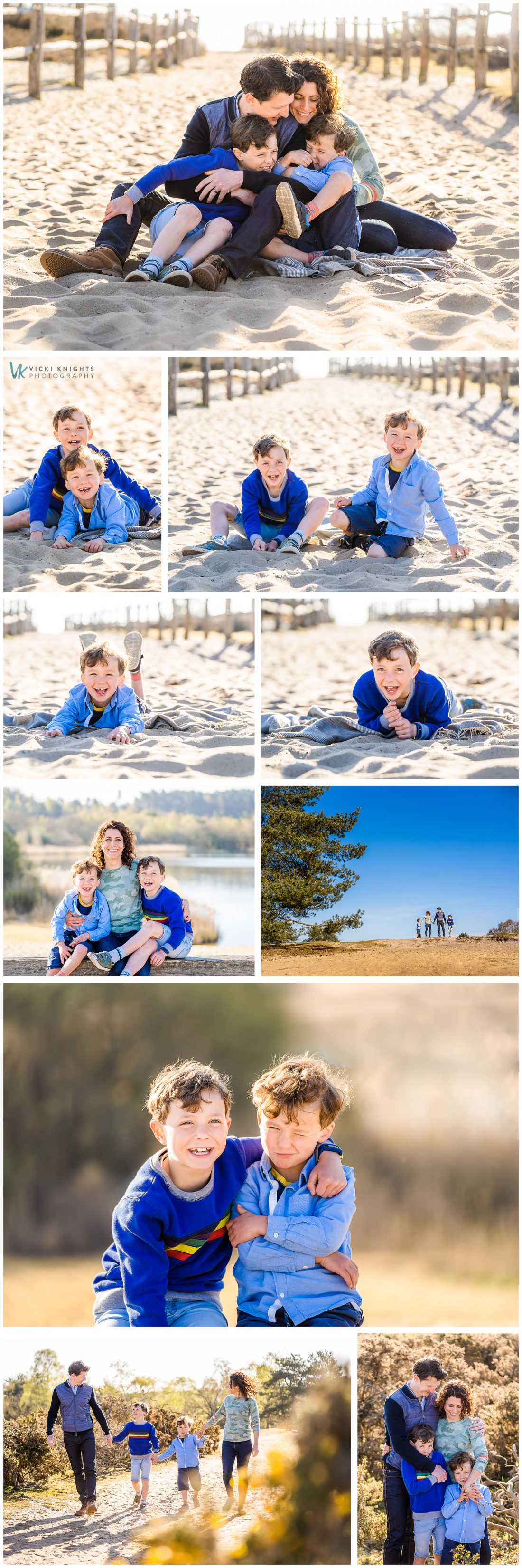 Outdoor family photo shoots in Surrey - Vicki Knights